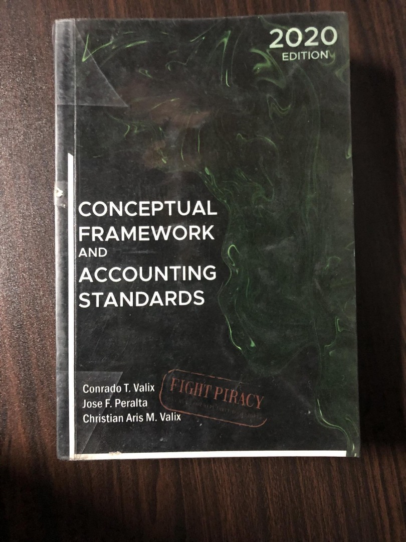 Conceptual Framework And Accounting Standards Valix Hobbies Toys