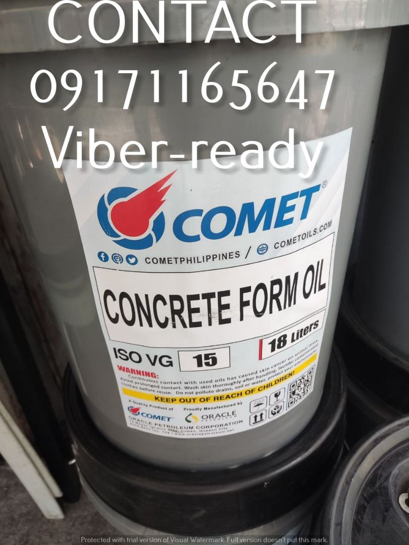 Concrete Form Oil, Commercial & Industrial, Construction Tools ...