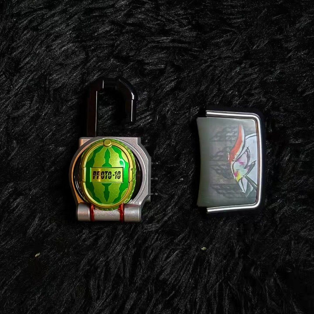 CSM Watermelon Lockseed & CSM Zangetsu Faceplate Kamen Rider Gaim ...