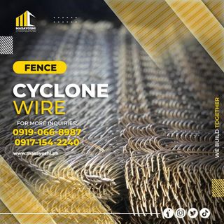 Cyclone Fence | Wire Mesh Fencing | Diamond Mesh | Galvanized Steel ...