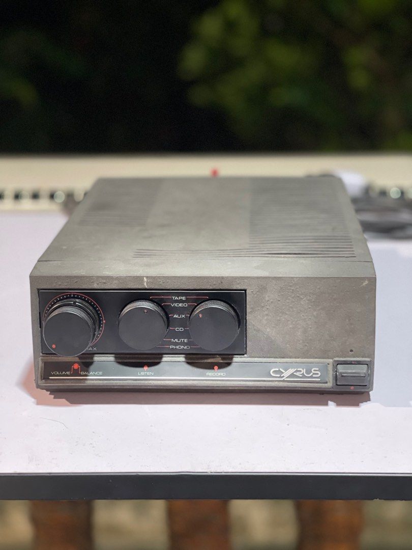 Cyrus Two Amplifier, Audio, Soundbars, Speakers & Amplifiers on Carousell