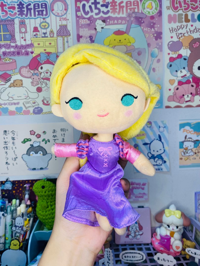 Disney Tangled Rapunzel plush, Hobbies & Toys, Toys & Games on Carousell