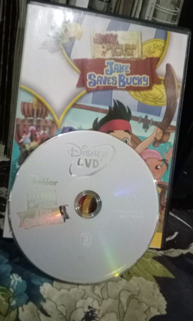 DVD JAkE NeVErland disnEY juniOR, Musik & Media, CD, DVD & Lainnya di ...