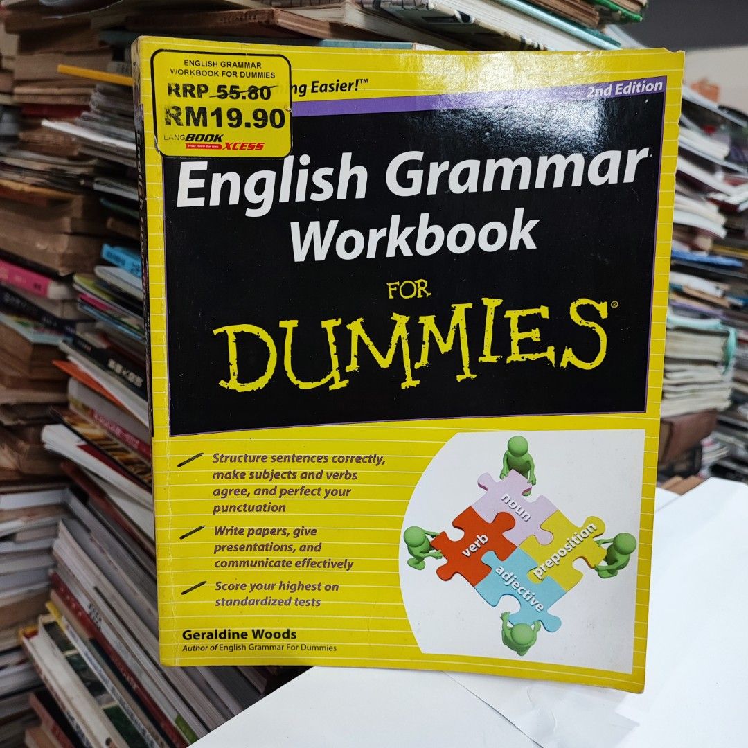 (ENG) English Grammar Workbook For Dummies, Hobbies & Toys, Books ...