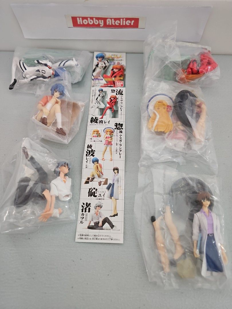 Gashapon Capsule Toy : Bandai 2004 Neon Genesis Evangelion Vol3 (Set of 6), Hobbies & Toys, Toys ...