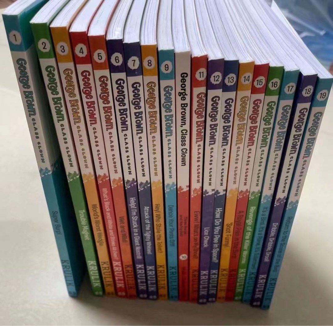 George Brown Class Clown Series (19 Books), Hobbies & Toys, Books ...