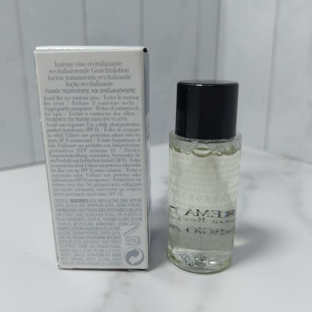 Giorgio Armani 極致再生保濕淨膚水(清爽型) 10ml (綠水) CREMA NERA Acqua Reviscentalis ...