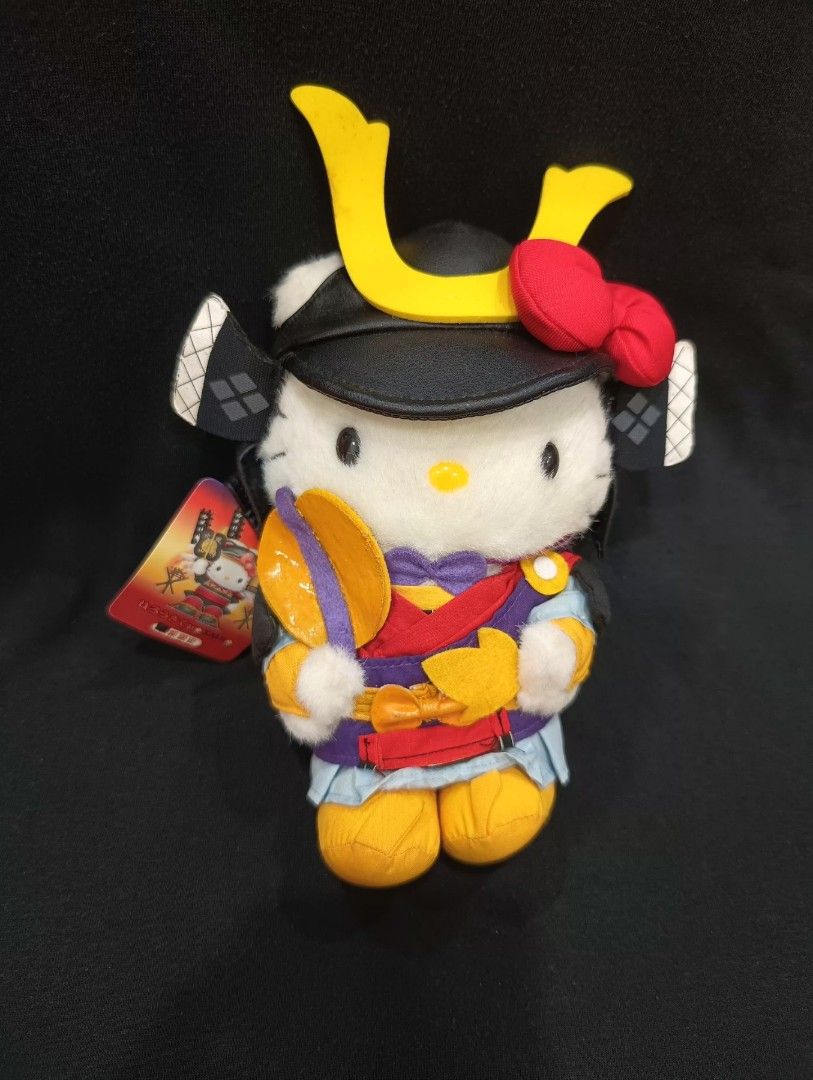 Hello Kitty Samurai Plush 2001, Hobbies & Toys, Toys & Games on Carousell