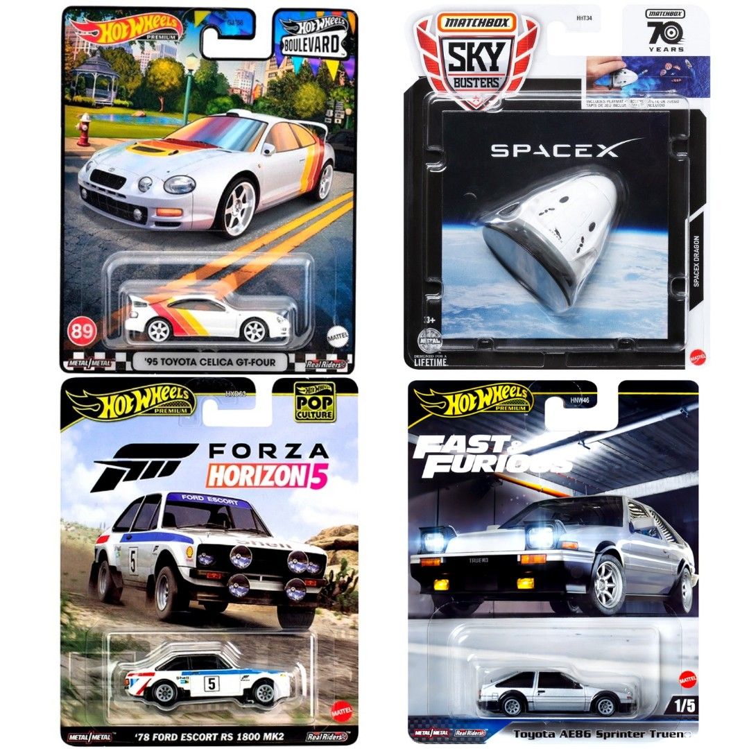 Hot Wheels Premium Fast & Furious Toyota AE86 Sprinter Trueno #1/5 ...