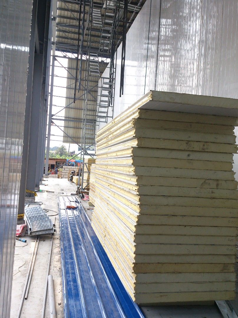 Insulated wall Panel, Commercial & Industrial, Construction & Building ...
