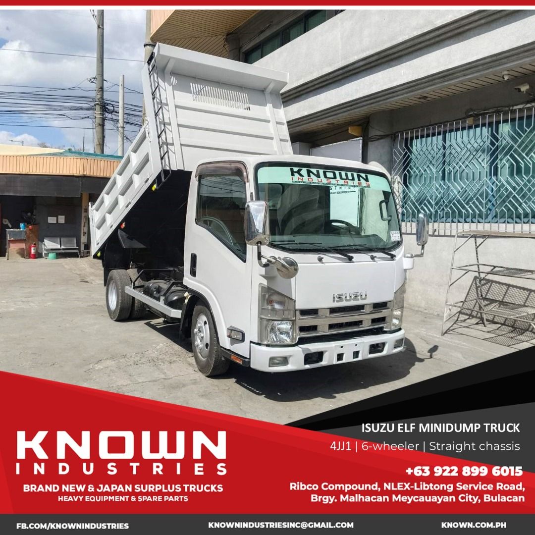 ISUZU ELF MINIDUMP TRUCK 6WHEELER, Special Vehicles, Heavy Vehicles on ...
