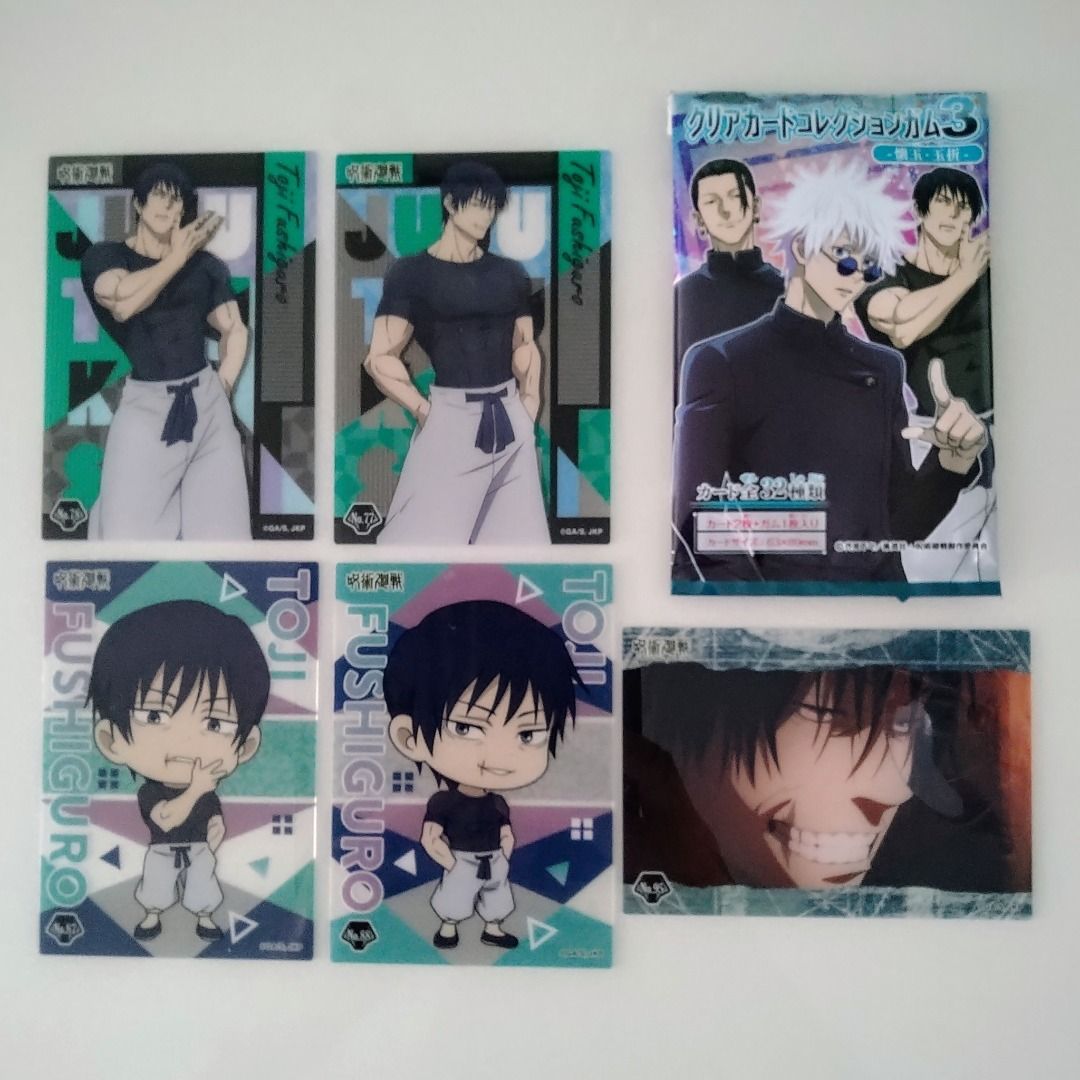 Jujutsu Kaisen Clear Card Gum Candy Collection Volume 3 ~Hidden ...