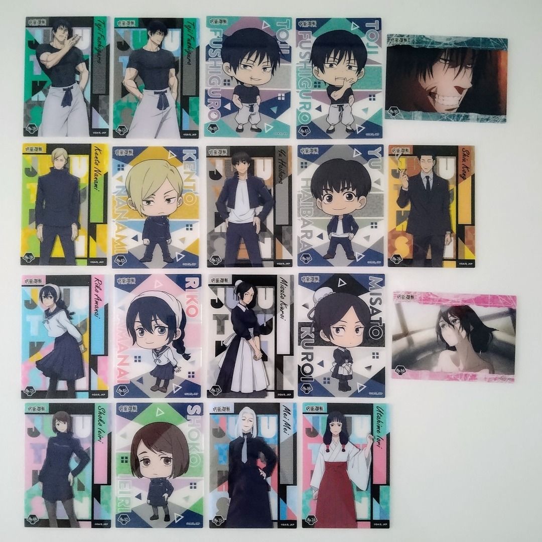 Jujutsu Kaisen Clear Card Gum Candy Collection Volume 3 ~Hidden ...