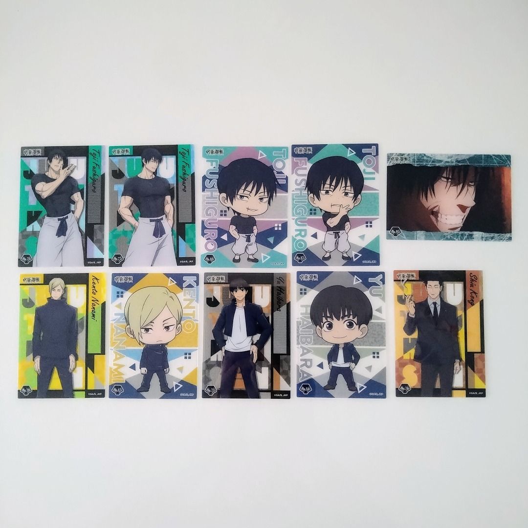 Jujutsu Kaisen Clear Card Gum Candy Collection Volume 3 ~Hidden ...
