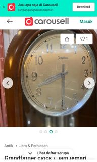 Jam Antik Junghans, Antik, Jam & Perhiasan di Carousell