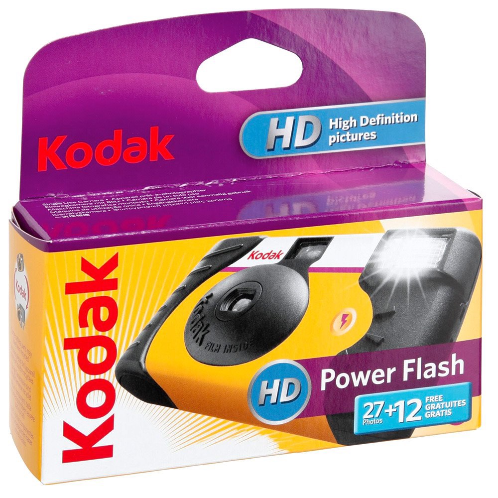 Kodak Power Flash Disposable Single Use Camera, Photography, Cameras on ...
