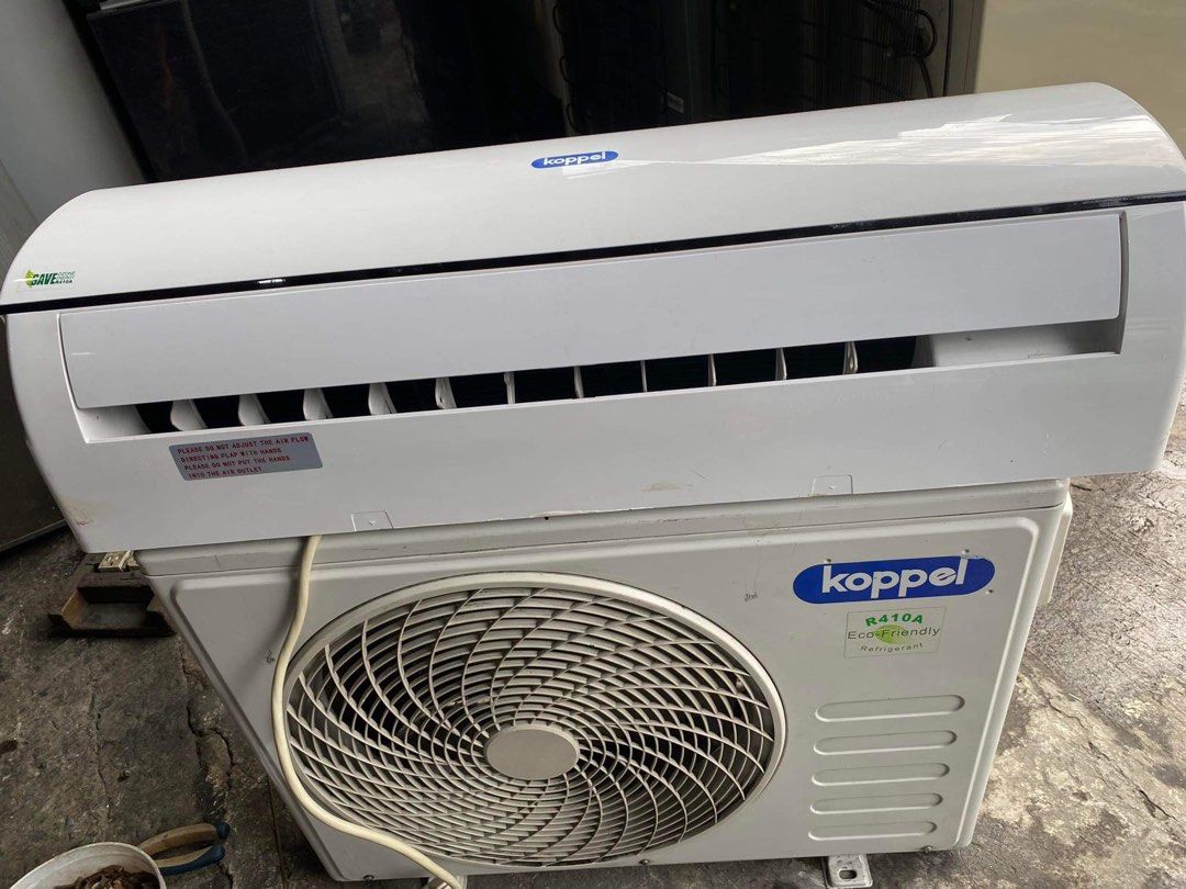 Koppel 1.5hp Split type aircon, TV & Home Appliances, Air Conditioning ...