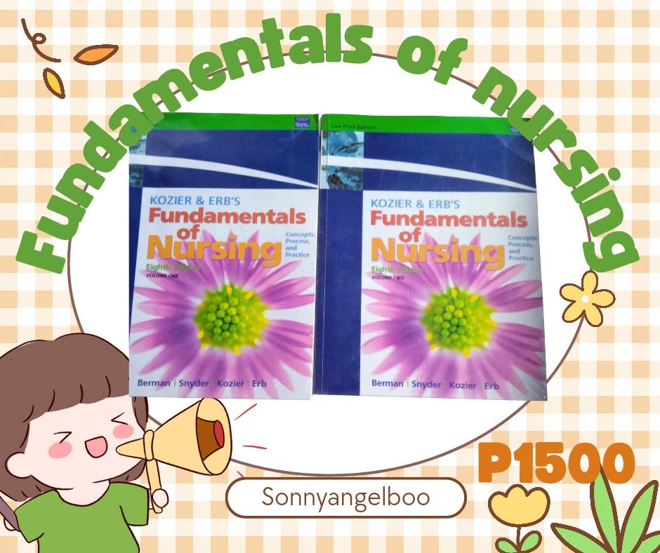 Kozier and Erb's Fundamentals of Nursing Volume 1 and 2, Hobbies & Toys ...
