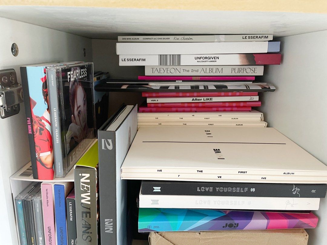 Kpop淨專 專輯 ive lesserafim aespa gidle red velvet newjeans itzy bts txt ...
