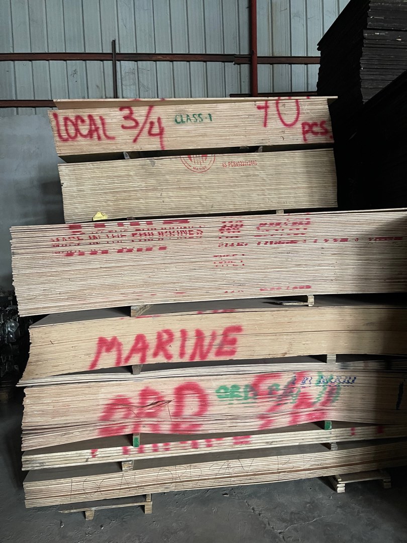 Marine plywood Local made, Commercial & Industrial, Industrial Equipment on Carousell