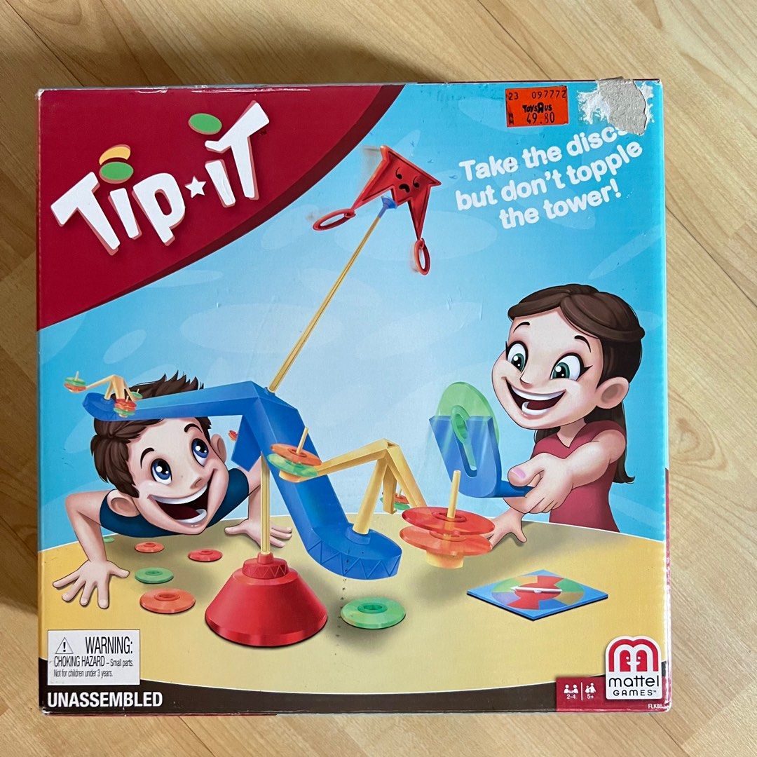 Mattel Games Tip It, Hobbies & Toys, Toys & Games on Carousell