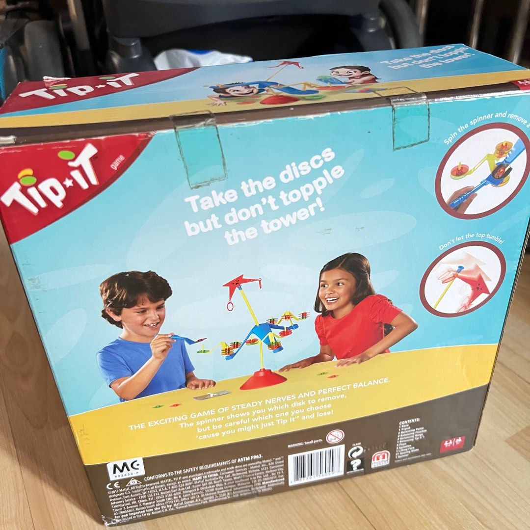 Mattel Games Tip It, Hobbies & Toys, Toys & Games on Carousell
