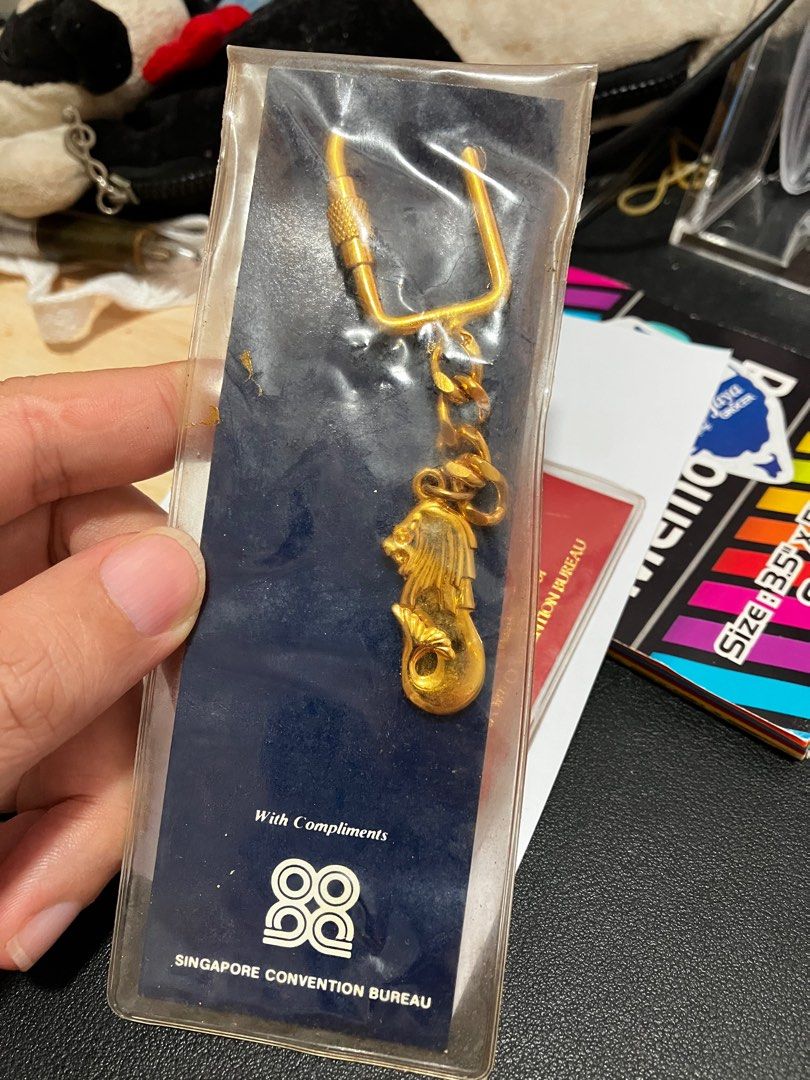 Merlion keychain by Singapore Convention Bureau, Hobbies & Toys ...