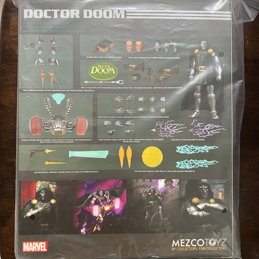 Mezco Toyz Dr Doom, Hobbies & Toys, Toys & Games on Carousell