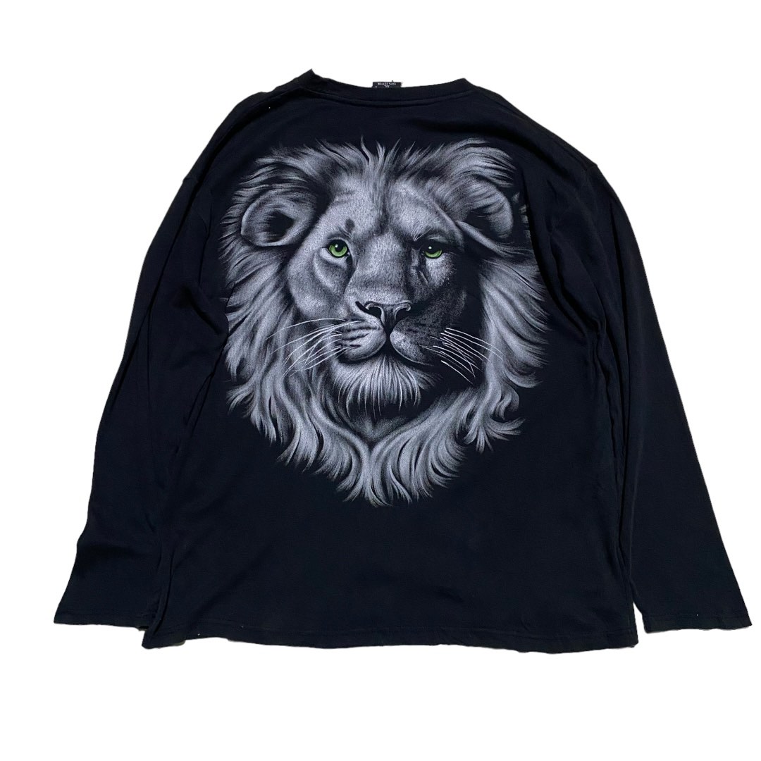 Michael LION king of the jungle longsleeve tee, Fesyen Pria, Pakaian ...