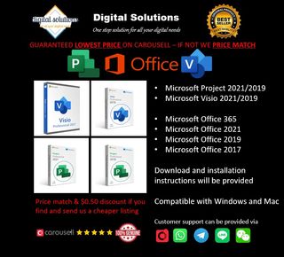 Microsoft Office 2021/2019/2016 PRO PLUS LATEST Lifetime Installer ...