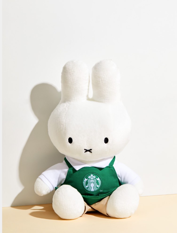 Miffy Starbucks Plush, Hobbies & Toys, Toys & Games on Carousell