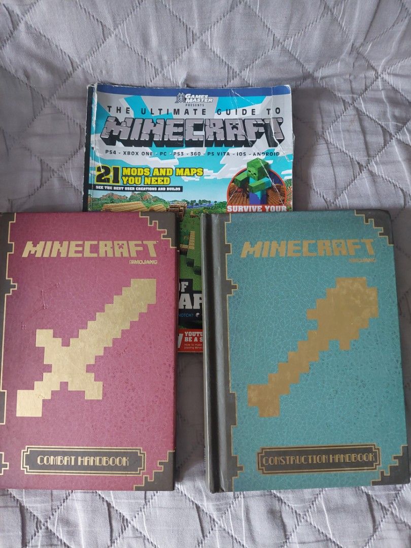 Minecraft Official Combat Handbook, Hobbies & Toys, Toys & Games on ...