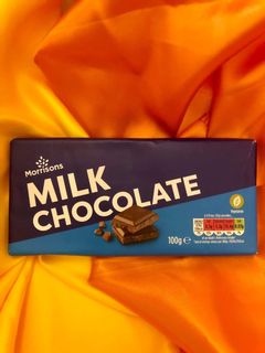 Morrisons Hazelnut Milk Chocolate 100g (Imported from UK) - Best Before ...