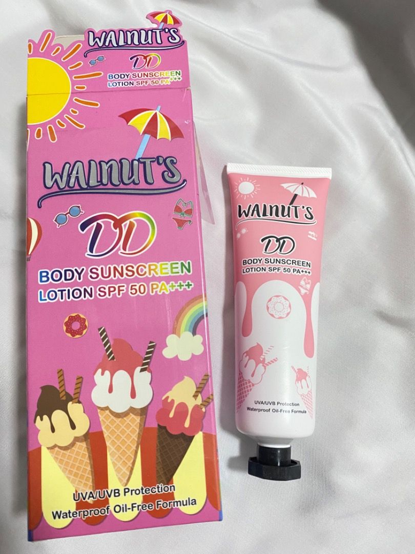 [NEW] WALNUTS DD BODY SUNSCREEN *ori thailand* LOTION SPF 50 PA ...