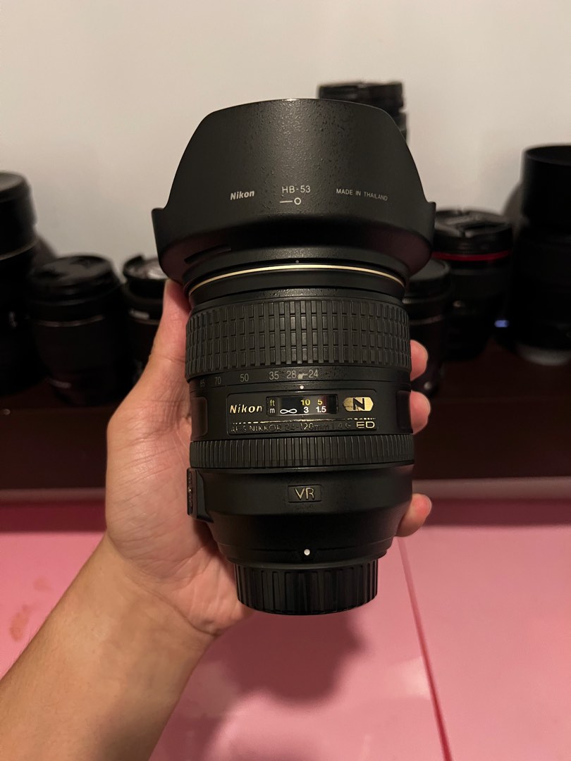 NIKON 24-120MM F4G NANO FX, Photography, Lens & Kits on Carousell