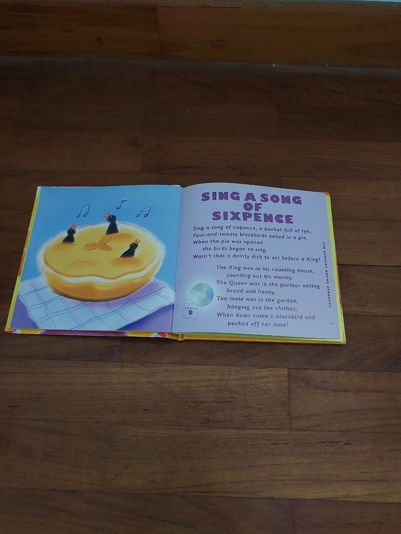 Nursery rhymes songbook for kids, Hobbies & Toys, Books & Magazines ...