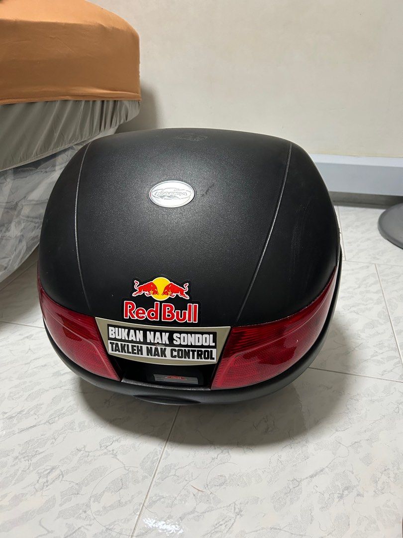 NVX Aerox V1 Kappa box and Givi heavy duty rack, Motorcycles ...