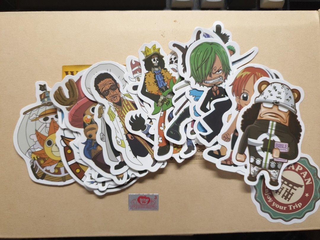 ONE PIECE CHARACTER STICKER, Hobbies & Toys, Stationery & Craft, Art ...