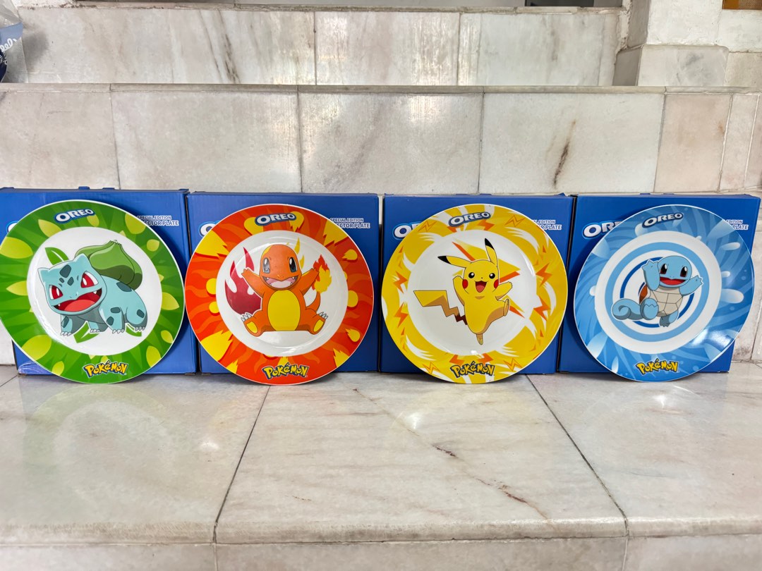 Oreo Pokémon Plate Special Edition, Hobbies & Toys, Collectibles ...