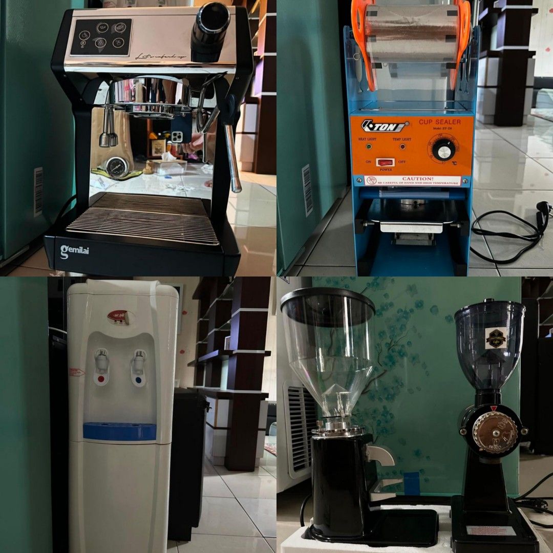 peralatan kopi dan ice cream, Kitchen & Appliances di Carousell