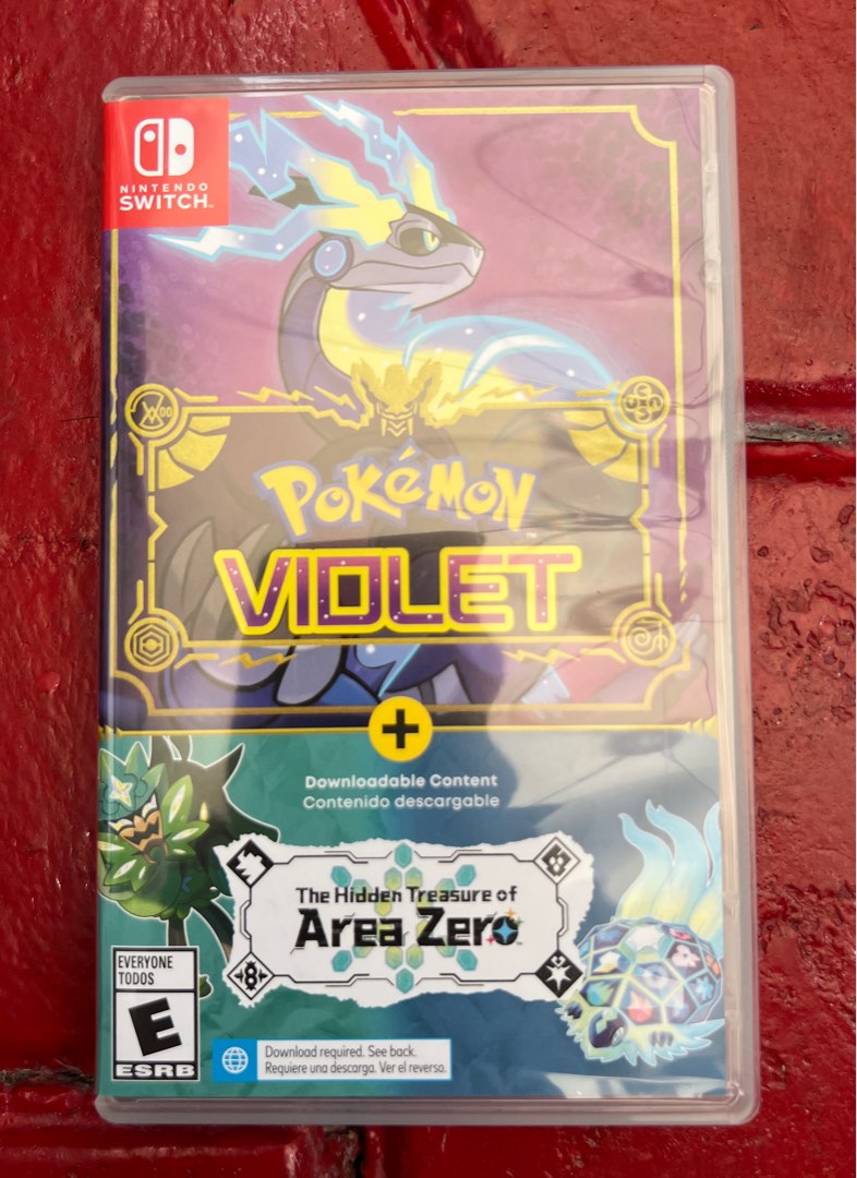 Pokemon Violet + DLC Cartridge, Video Gaming, Video Games, Nintendo on ...