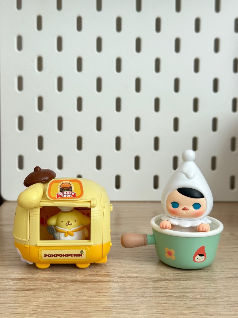 Pompompurin cart and Popmart Pucky Milk pot poko set, Hobbies & Toys ...