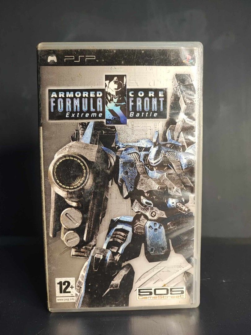 PSP UMD Games Armoured Core Formula Front Extreme Battle, Video Gaming ...