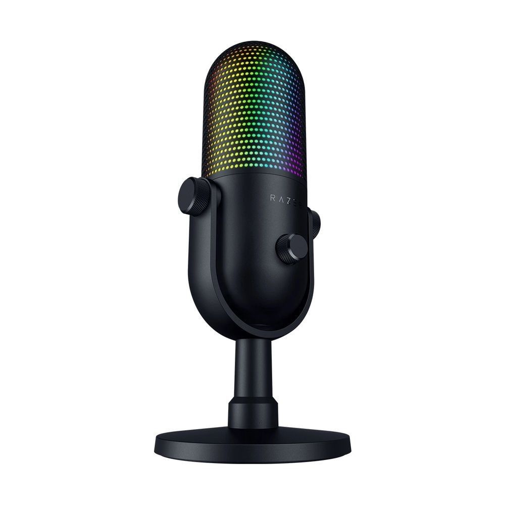 RAZER SEIREN V3 CHROMA RGB USB MICROPHONE WITH TAP TO MUTE SENSOR ...