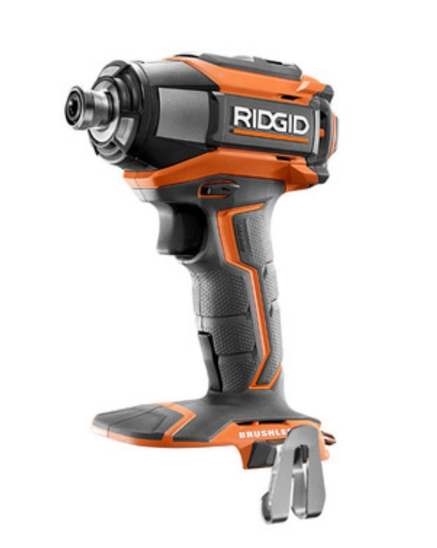 Ridgid R86037B Brushless 18V 3-Speed Impact Driver (tool only - No ...