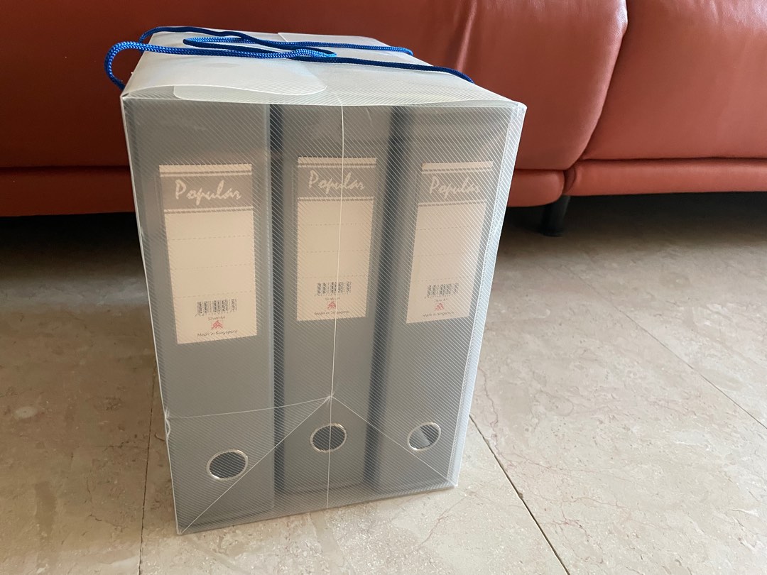 4 PCs of A4 size 3” Ring folder popular brand, Hobbies & Toys ...