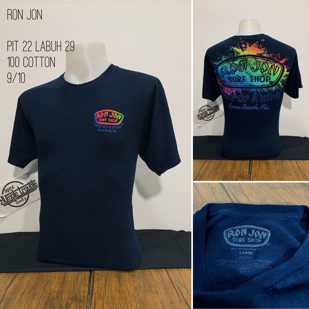 RON JON, Men's Fashion, Tops & Sets, Tshirts & Polo Shirts on Carousell