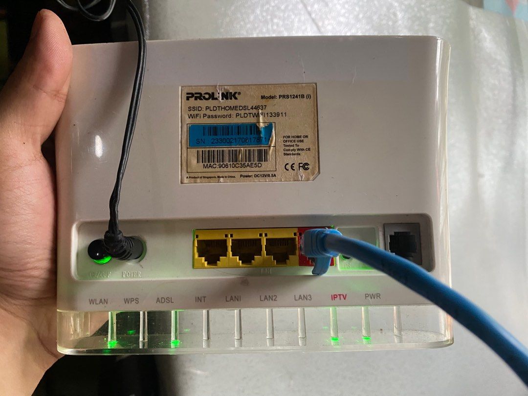 Router PLDT HOME DSL WIFI ROUTER, Computers & Tech, Office & Business Technology on Carousell