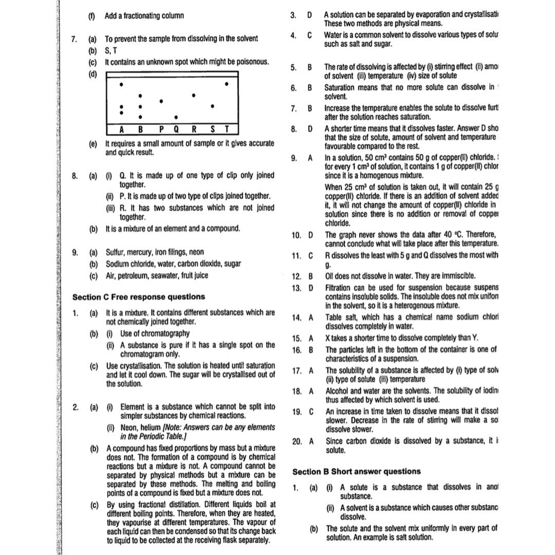 SCIENCE | TOP RAFFLES STUDENT Lower Secondary Sec 1 & Sec 2 SCIENCE ...