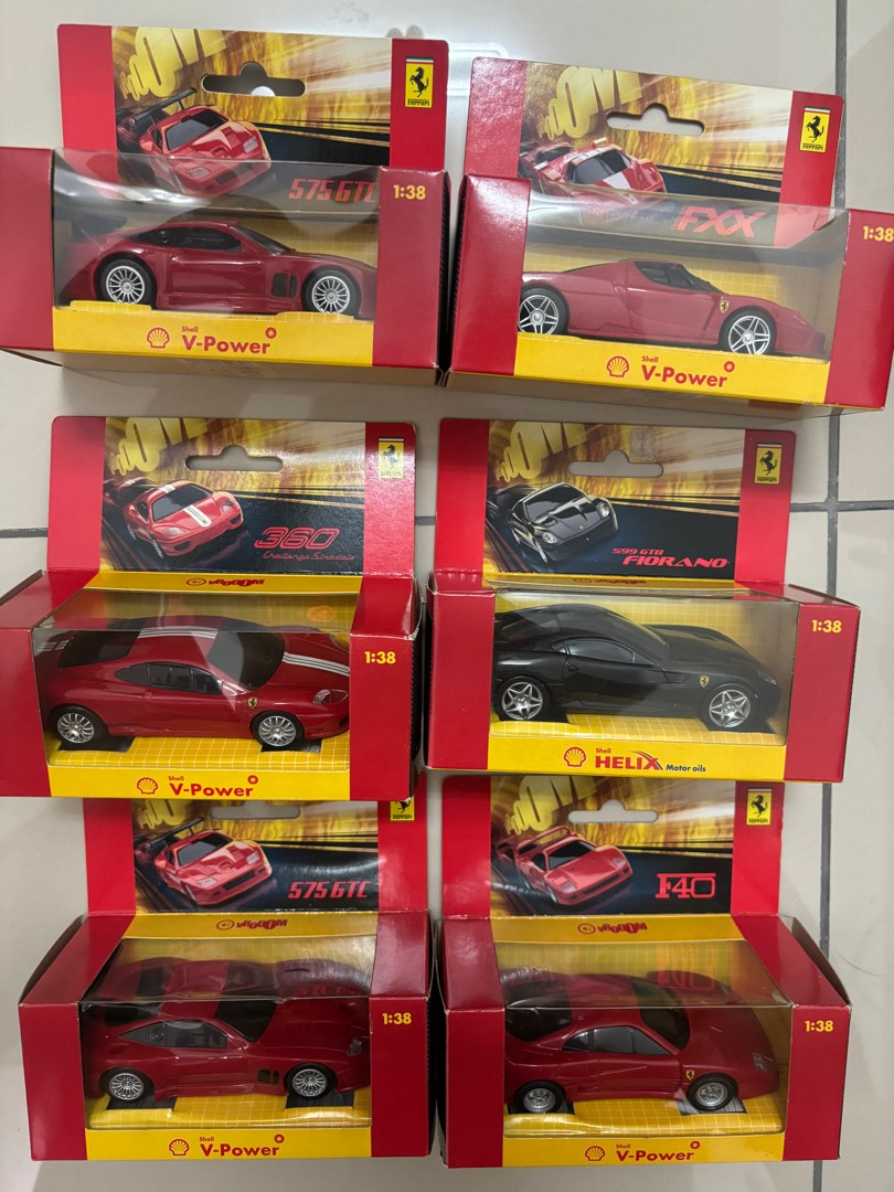 Shell helix car collection, Hobbies & Toys, Toys & Games on Carousell